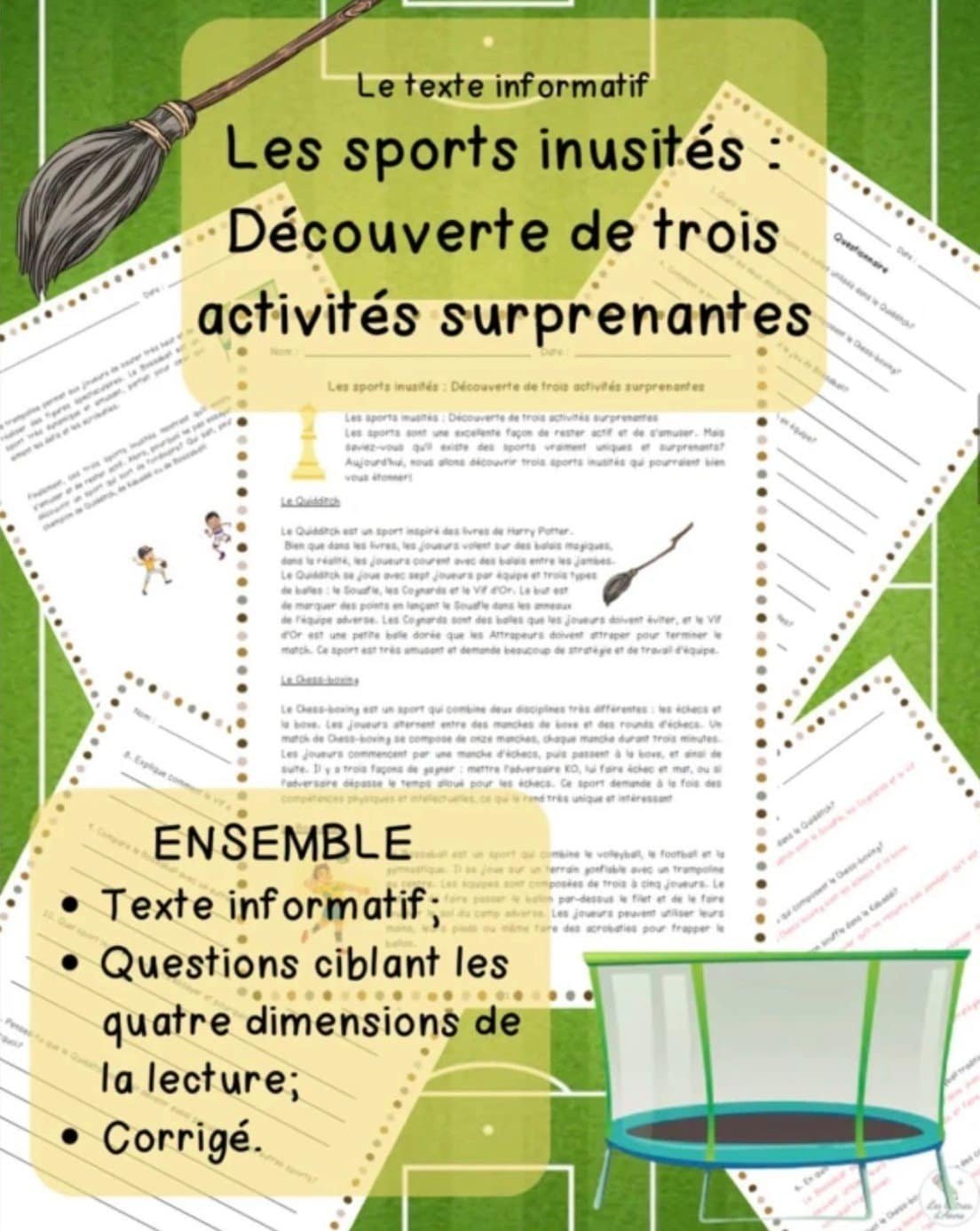 Ensemble - Le texte informatif - Zone Prof
